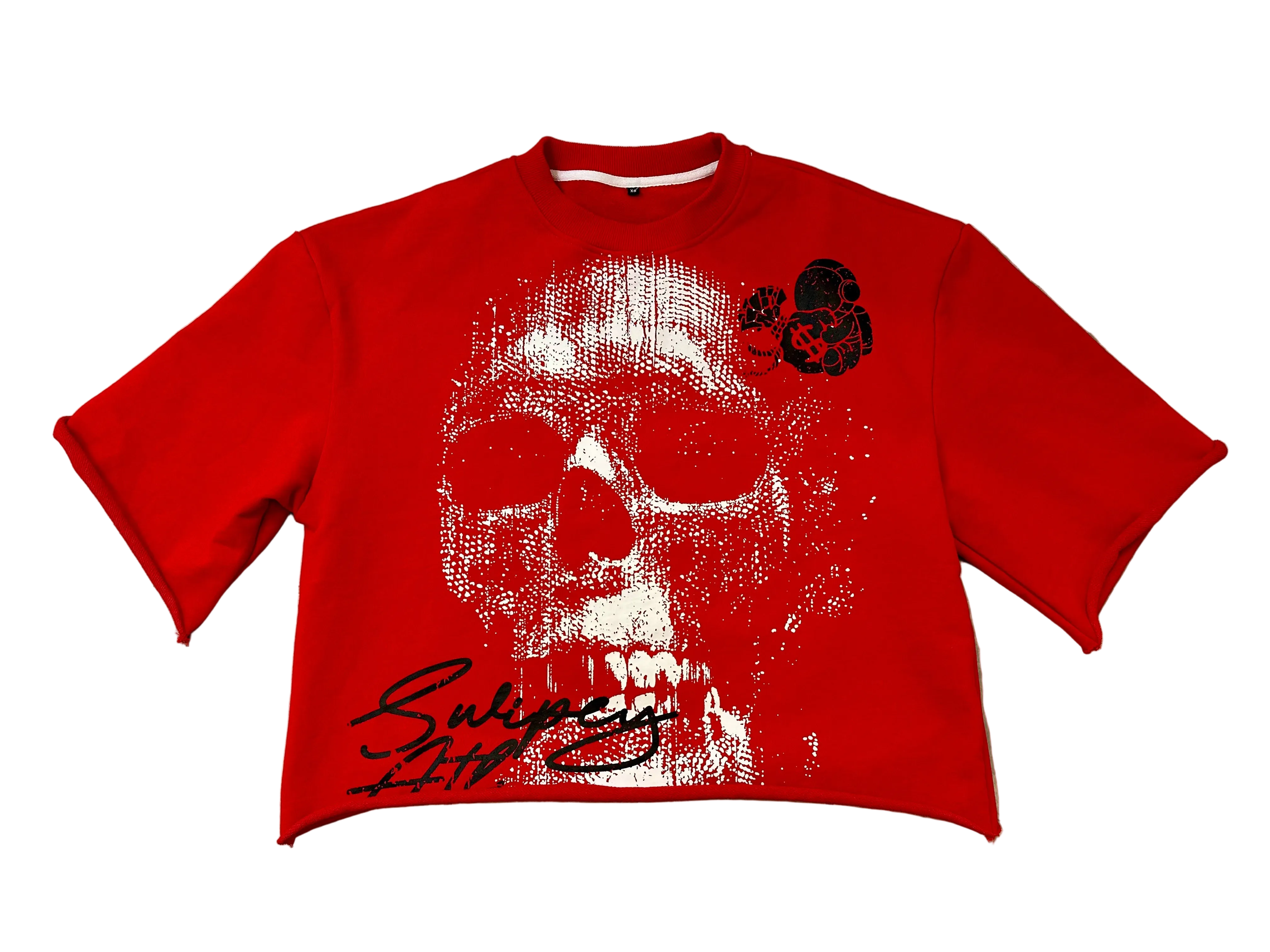 Red Dead Space Cropped Tee – Swipey ATL